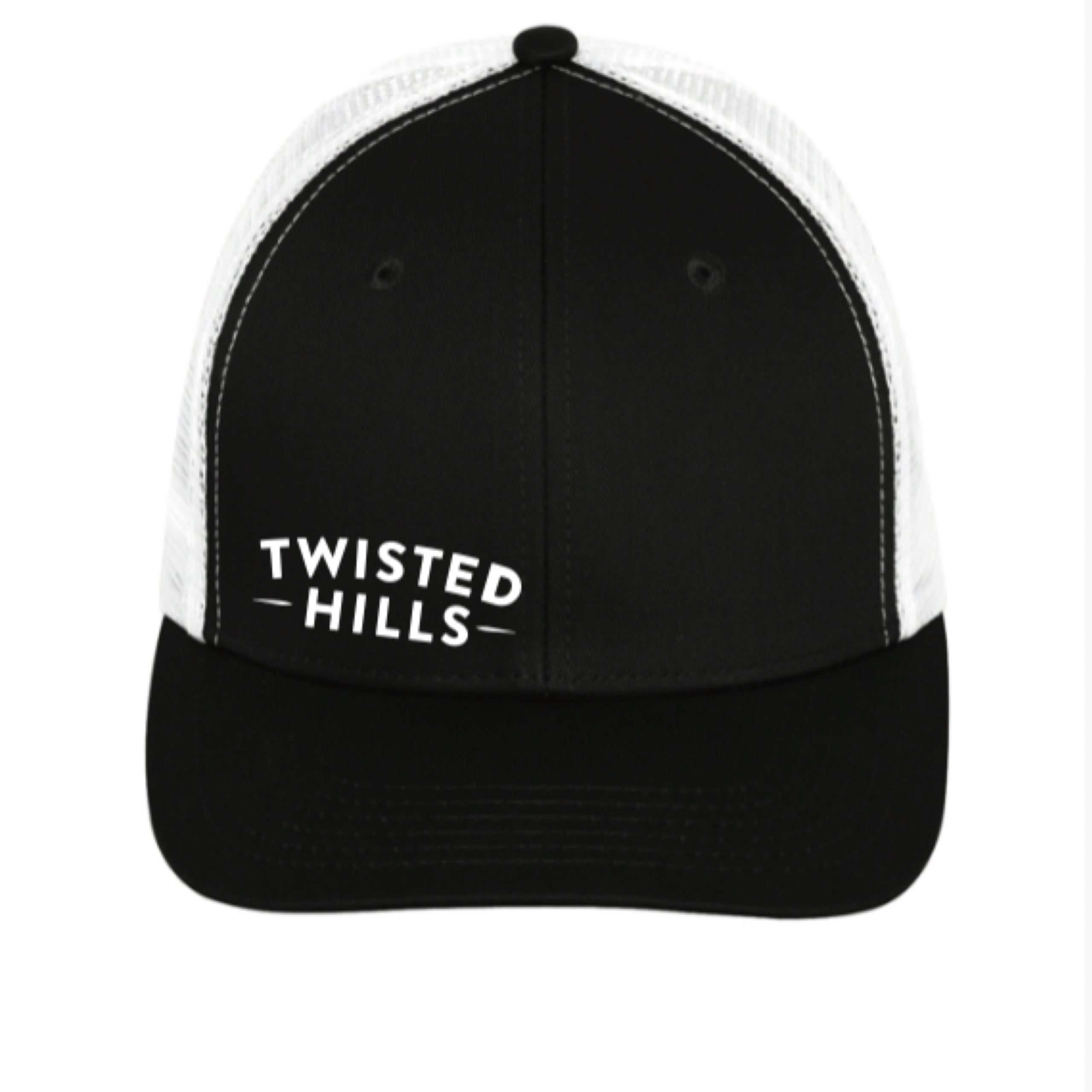Trucker Hat -Black/White | Twisted Hills Craft Cider